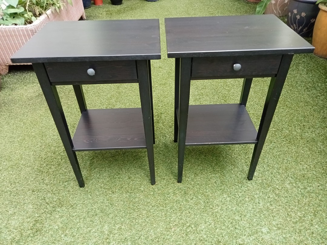 IKEA bedside tables, Furniture & Home Living, Furniture, Tables & Sets ...