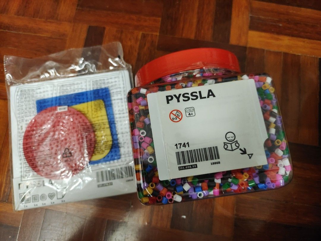 IKEA Perler (Pyssla) Beads Craft Art, Hobbies & Toys, Toys & Games on ...