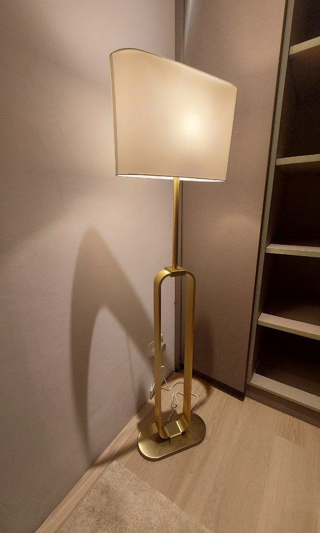 IKEA UPPVIND Floor Lamp, Furniture & Home Living, Lighting & Fans ...