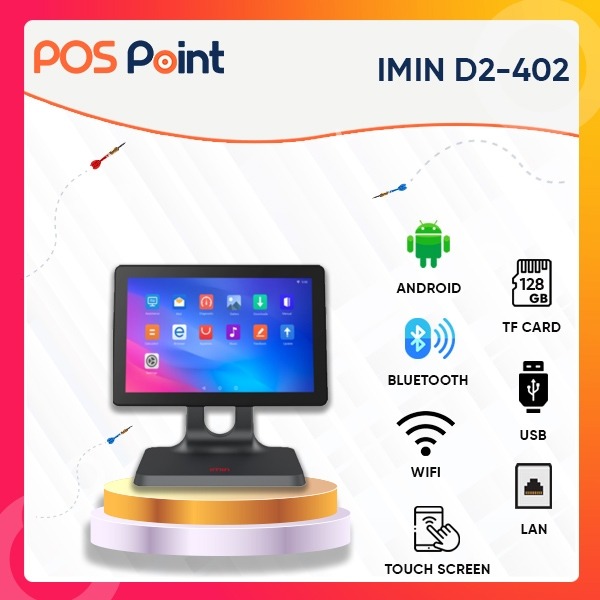 Imin D2-402 - 10.1" Inch Android 11 Go POS System, Computers & Tech ...