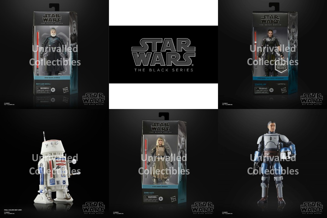 [In Hand] Hasbro Star Wars SW The Black Series TBS 6 inches scale Wave ...