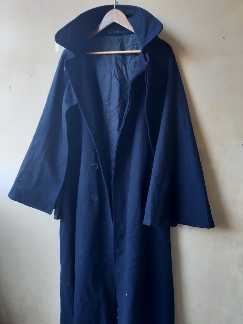 Inverness Cape Cloak Coat Tonbi 195o's Kimono Coat Dark Shadow Barnabas ...