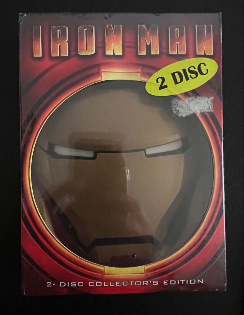 Iron Man 2-Disc Collector’s Edition DVD (Sealed), Hobbies & Toys, Music ...