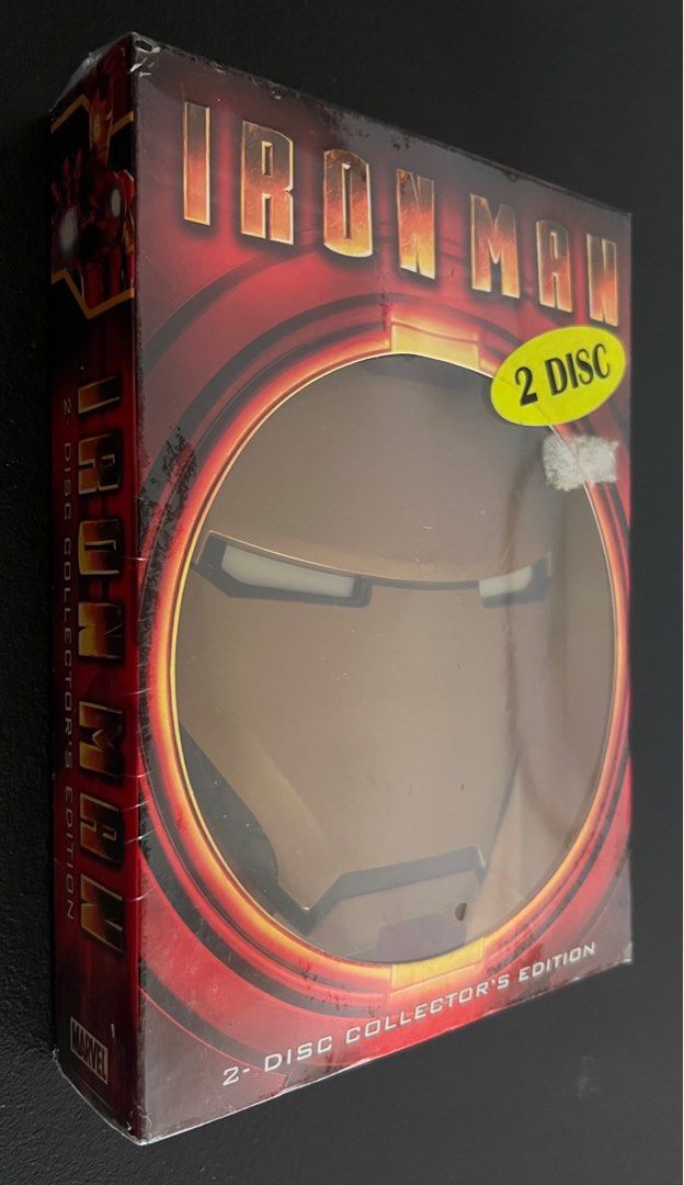 Iron Man 2-Disc Collector’s Edition DVD (Sealed), Hobbies & Toys, Music ...