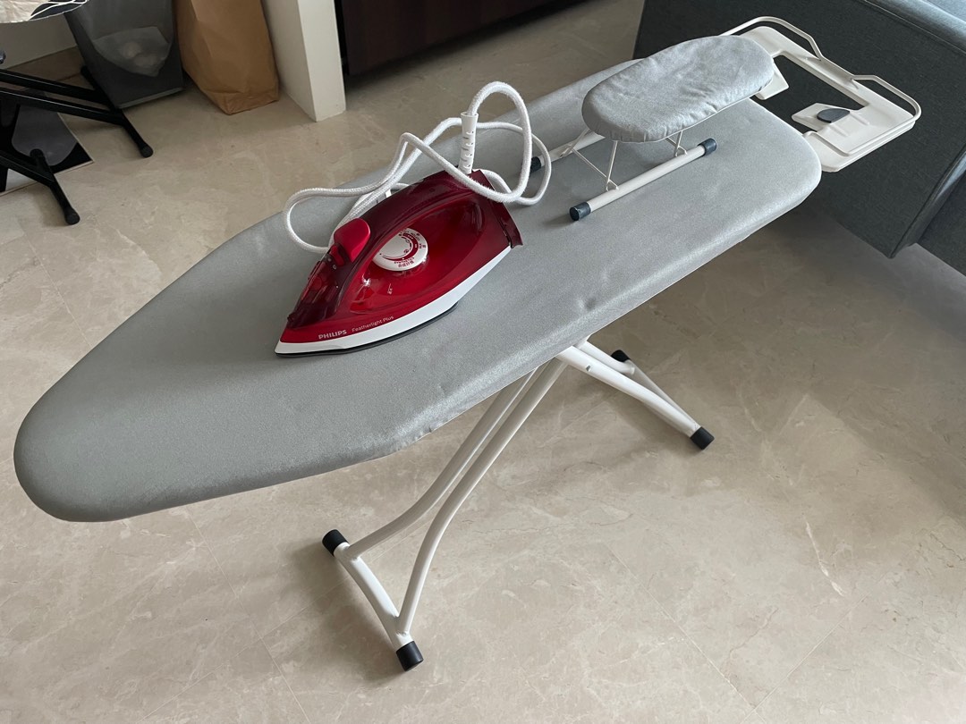 Ironing board with iron and mini ironing board, Furniture & Home Living ...