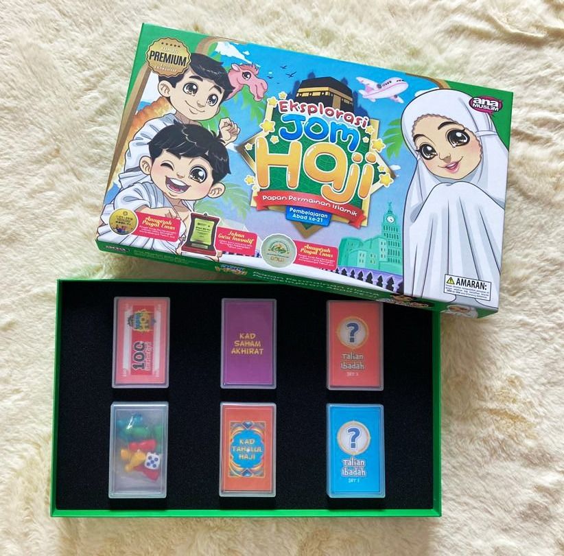 ISLAMIC BOARD GAME: EKSPLORASI JOM HAJI/ HAJI BOARD GAME, Hobbies ...
