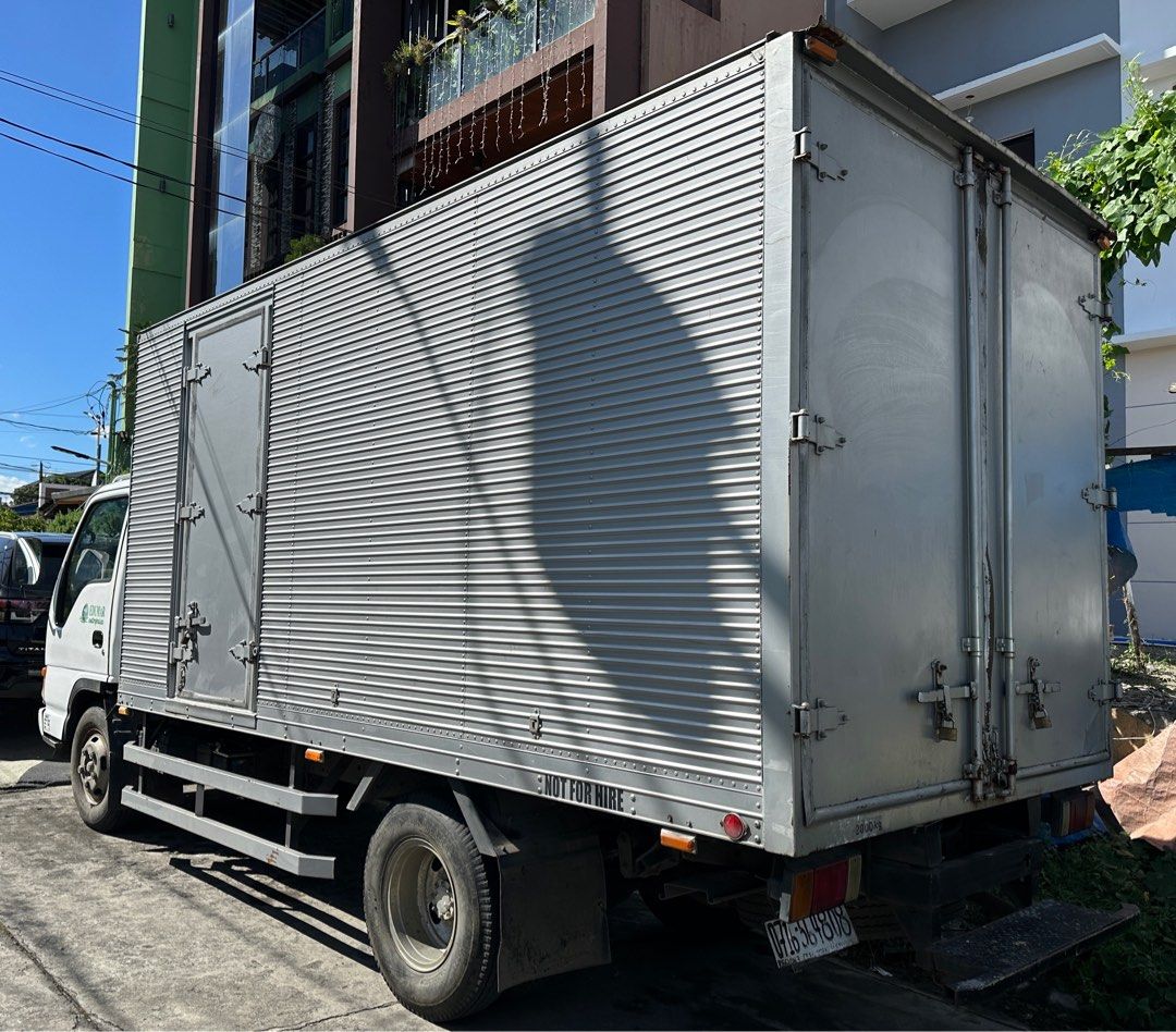ISUZU ELF Aluminum Van 2021 model, Special Vehicles, Heavy Vehicles on ...