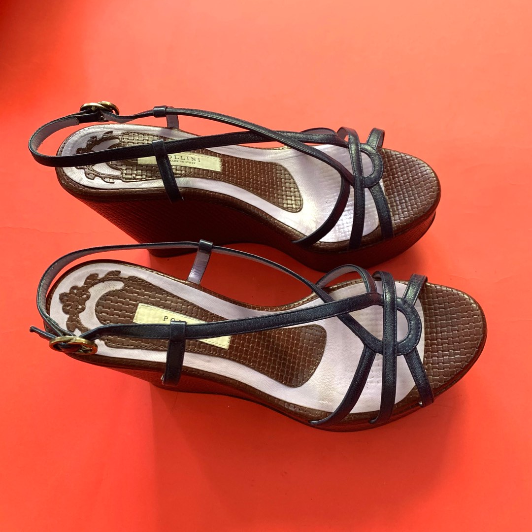 Italy Wedge Pollini, Women's Fashion, Footwear, Wedges on Carousell