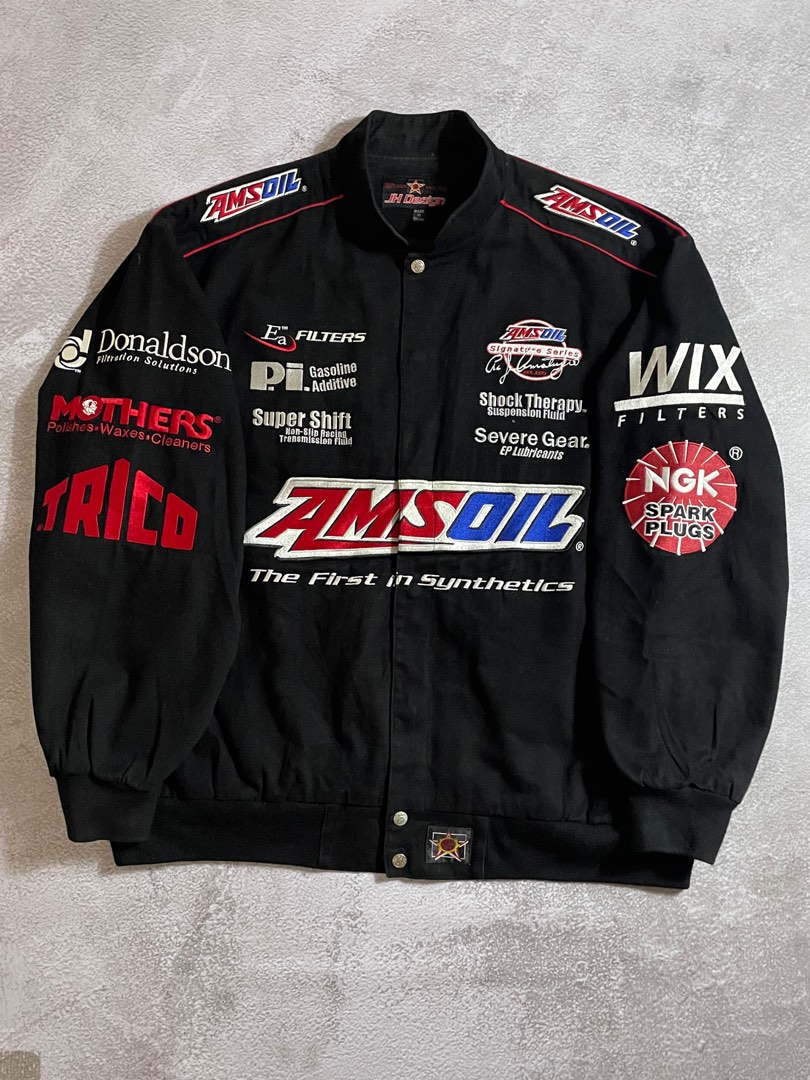 JACKET F1/NASCAR AMSOIL BY JH DESIGN, Fesyen Pria, Pakaian , Baju ...