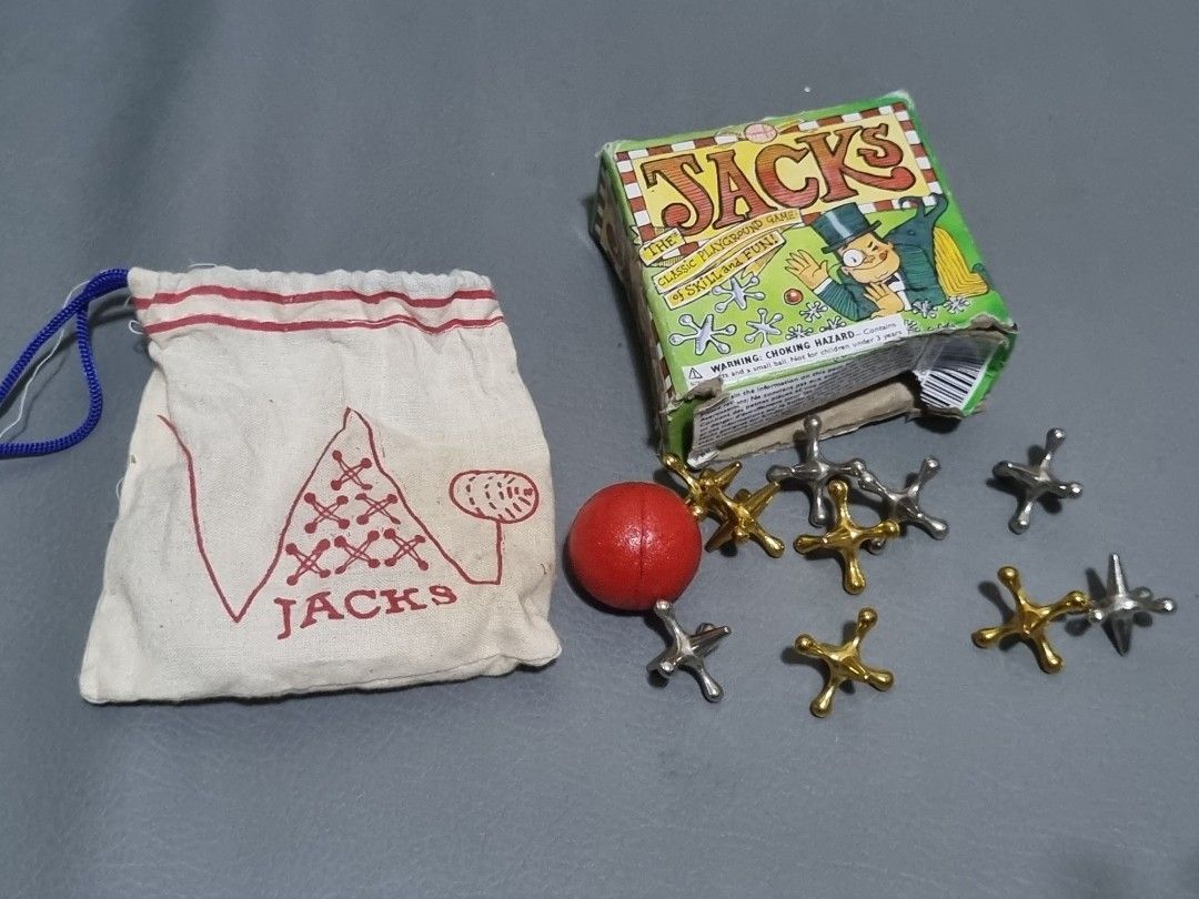 Jacks classic playground game, Hobbies & Toys, Toys & Games on Carousell