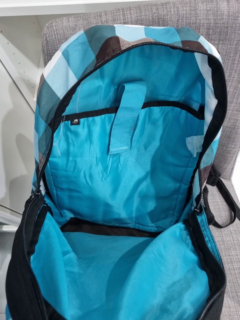 JANSPORT Backpack (Checkered Blue), Men's Fashion, Bags, Backpacks on ...