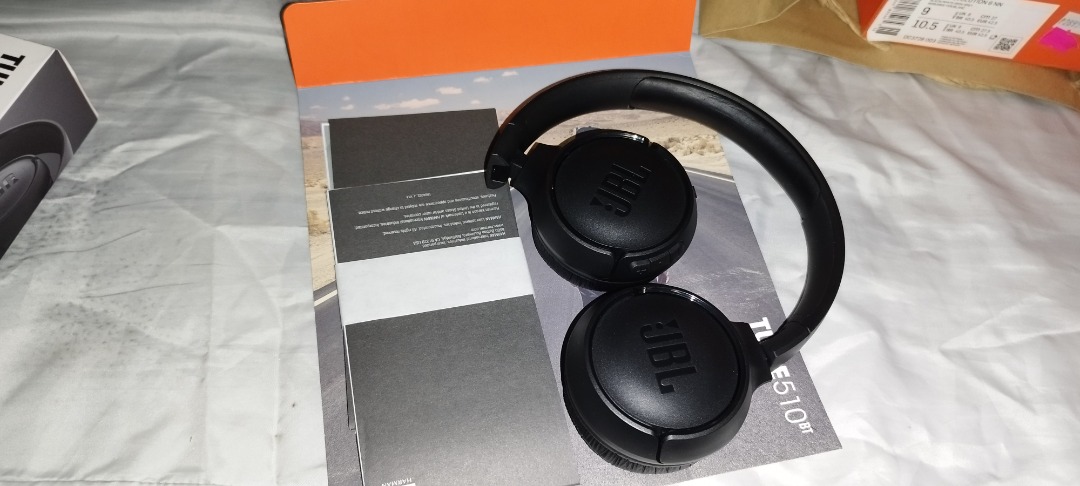 JBL Tune 510 BT Wireless On-Ear Headphones, Audio, Headphones ...