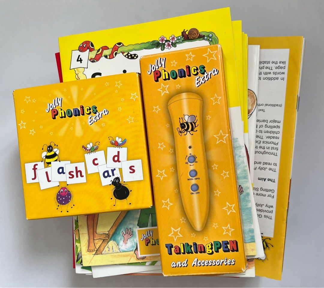 Jolly Phonics Extra, 興趣及遊戲, 書本 & 文具, 小朋友書 - Carousell