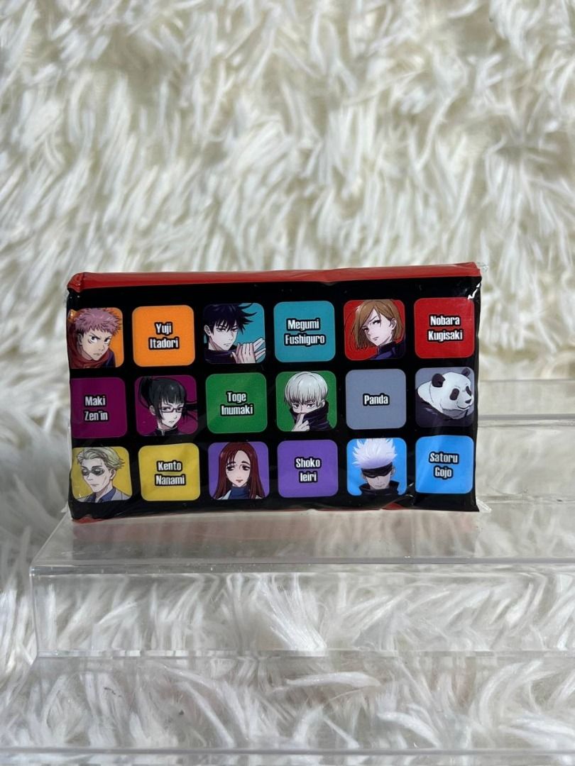 Jujutsu Kaisen - Bandai Pocket Tissue [Official Merch], Hobbies & Toys ...