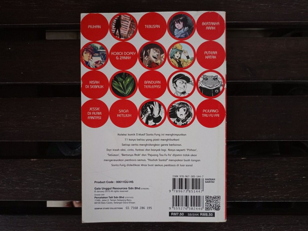 Komik M - Hadiah Santa, Hobbies & Toys, Books & Magazines, Comics ...