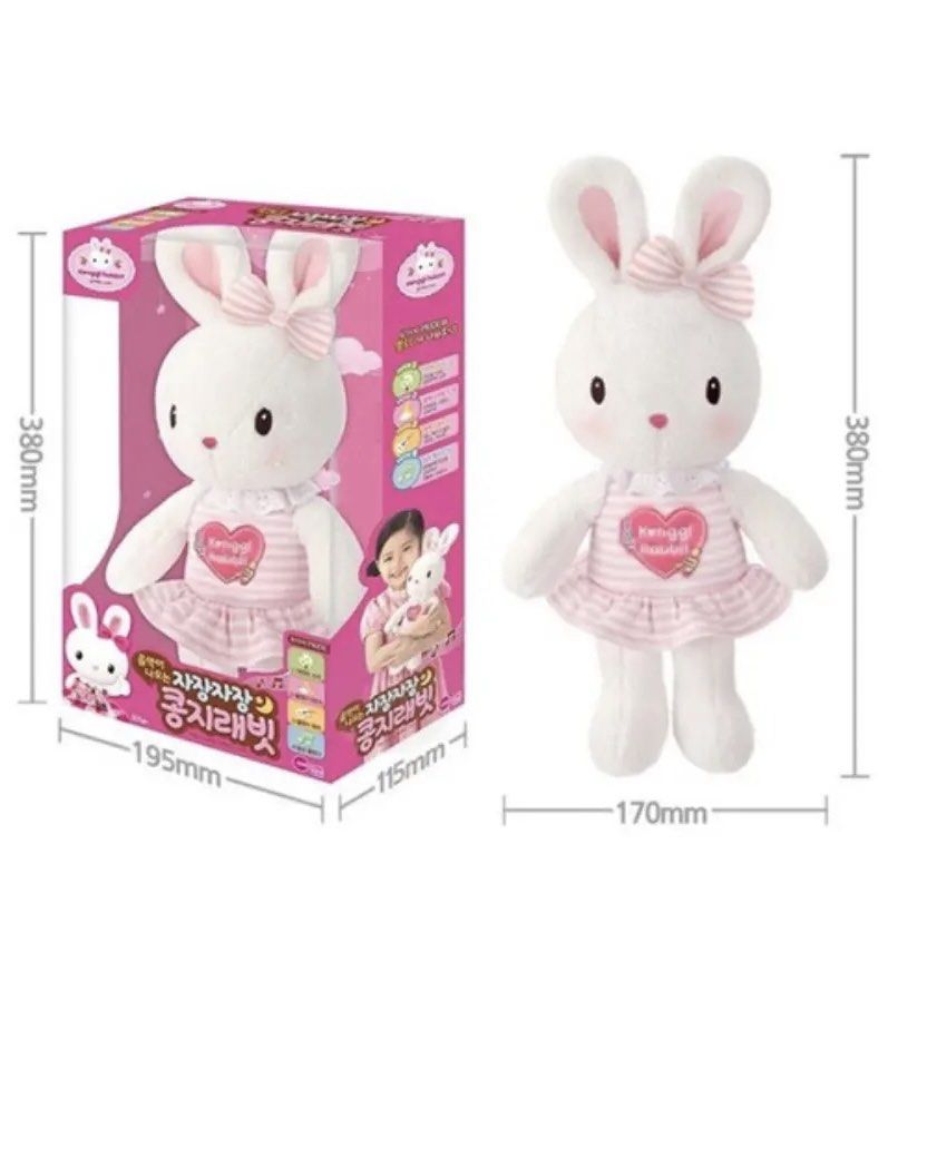 Kongji Rabbit / Bunny - Korean Toy / Plush / Stuffed Animal, Hobbies ...