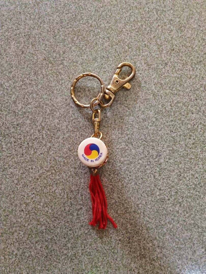 Korean Drum, 'Made In Korea' Keychain. Rantai Kunci Dram Korea ...