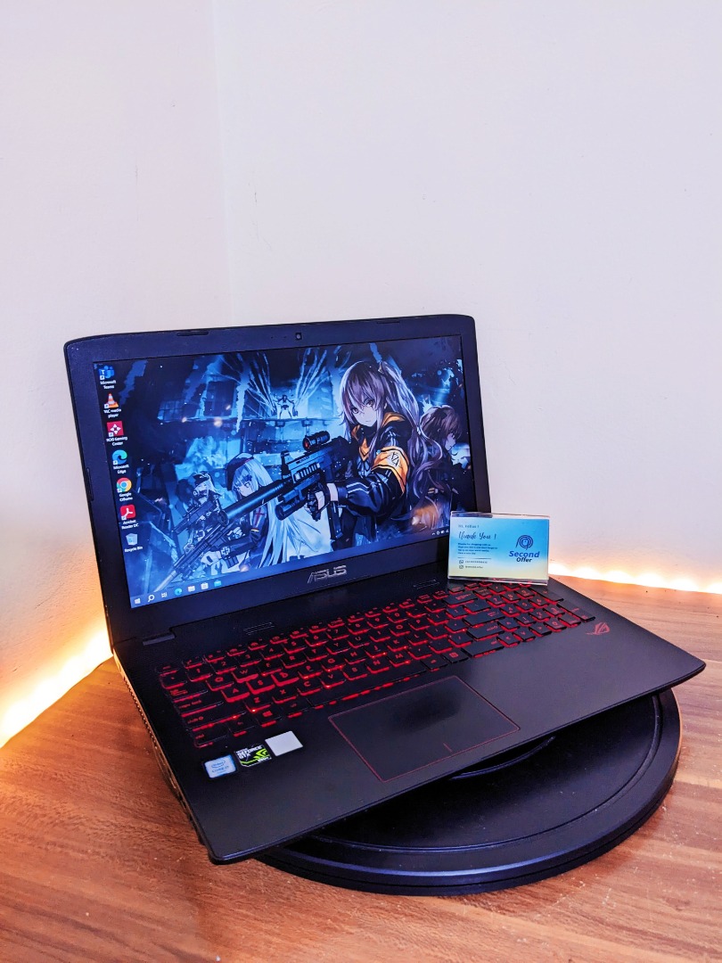 Laptop Gaming Asus Rog Core I Ram Gb Ssd Gb Hdd Tb Fhd Nvidia Gtx M Elektronik