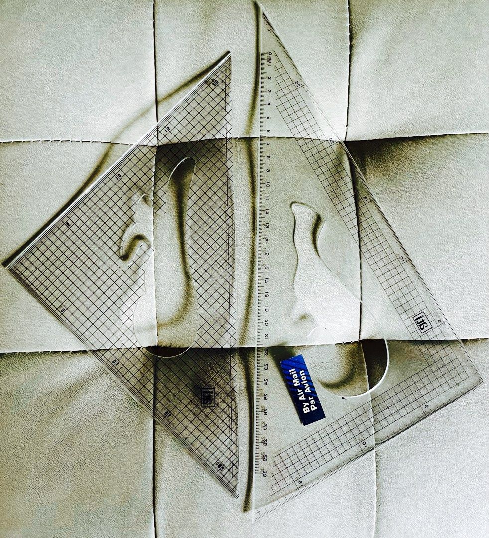 Large Geometry Set Square Ruler, Hobbies & Toys, Stationery & Craft ...