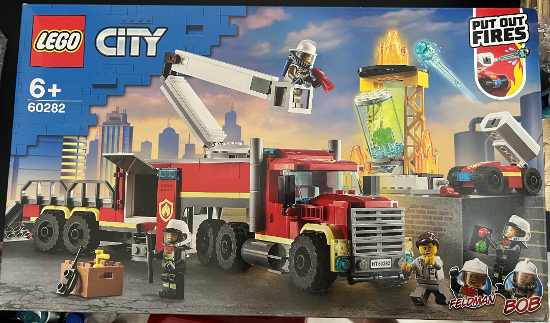LEGO 60282 Fire Command Unit, Hobbies & Toys, Toys & Games on Carousell