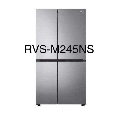 lg ref 24.5cuft side by side inverter rvs-m245ns rvsm245ns, TV & Home ...