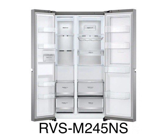 lg ref 24.5cuft side by side inverter rvs-m245ns rvsm245ns, TV & Home ...