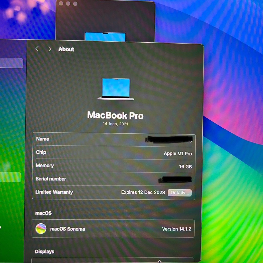 MacBook Pro 14-inch M1 Pro (battery 99%), Computers & Tech, Laptops ...