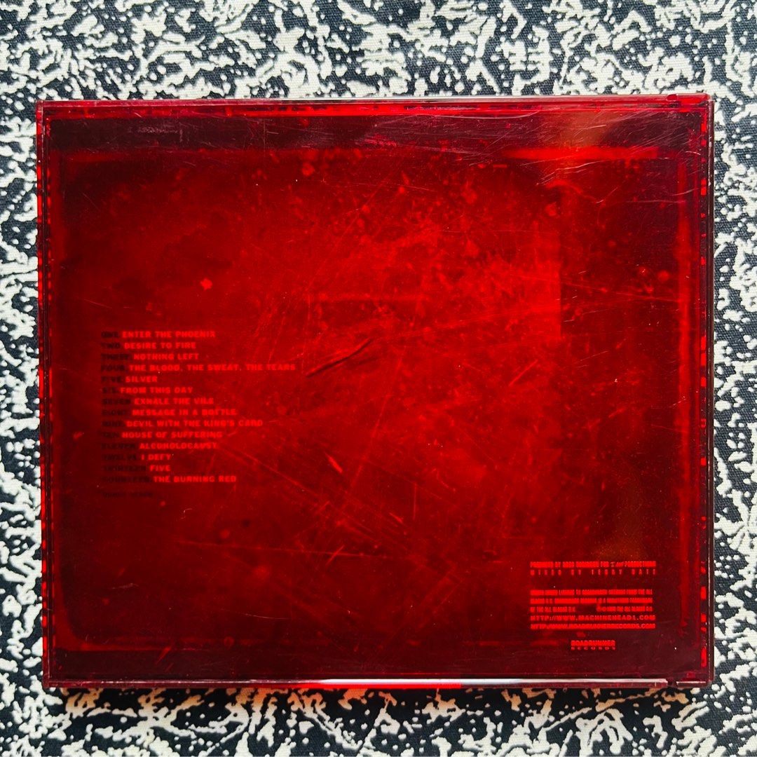 Machine Head - The Burning Red CD, Hobbies & Toys, Music & Media, CDs & DVDs on Carousell