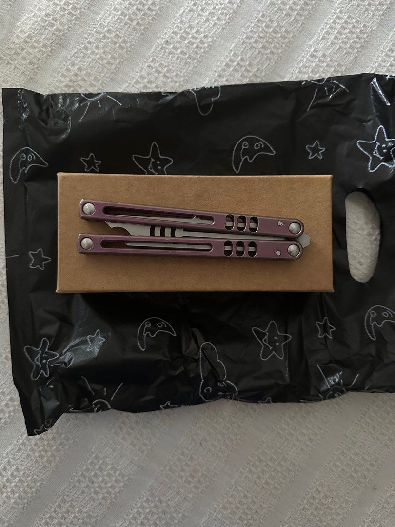 madko titanium balisong trainer, Hobbies & Toys, Toys & Games on Carousell