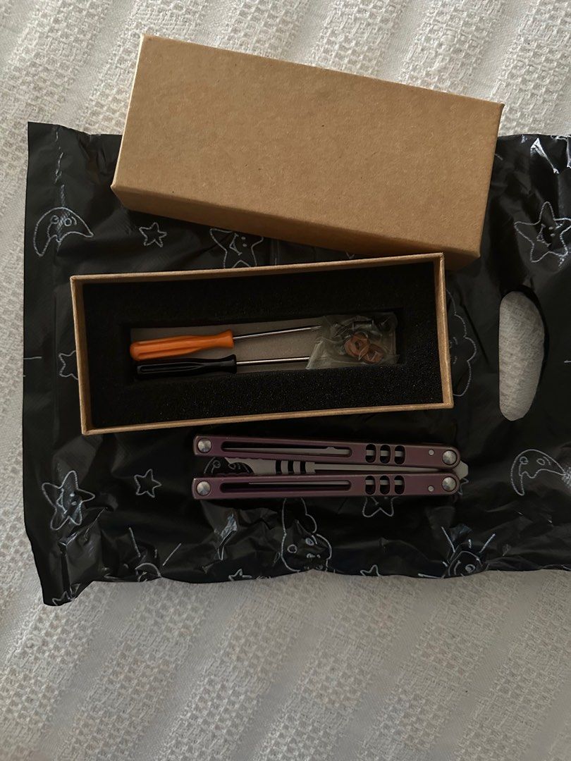 madko titanium balisong trainer, Hobbies & Toys, Toys & Games on Carousell