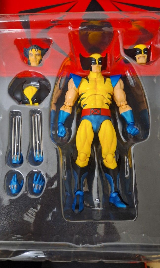 Mafex Wolverine tiger stripe, Hobbies & Toys, Toys & Games on Carousell