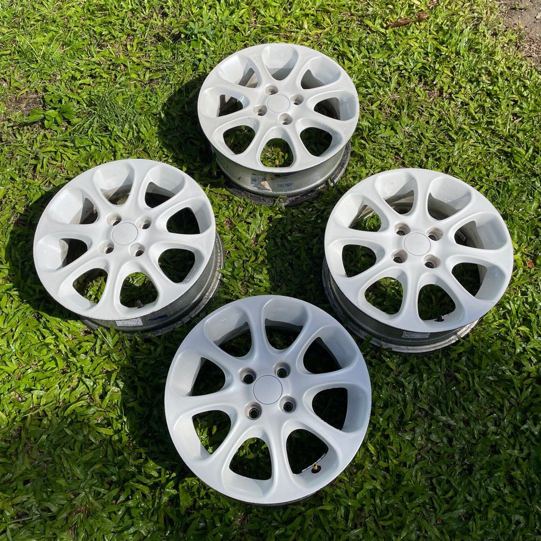 Mags 15s PCD 100, Car Parts & Accessories, Mags and Tires on Carousell