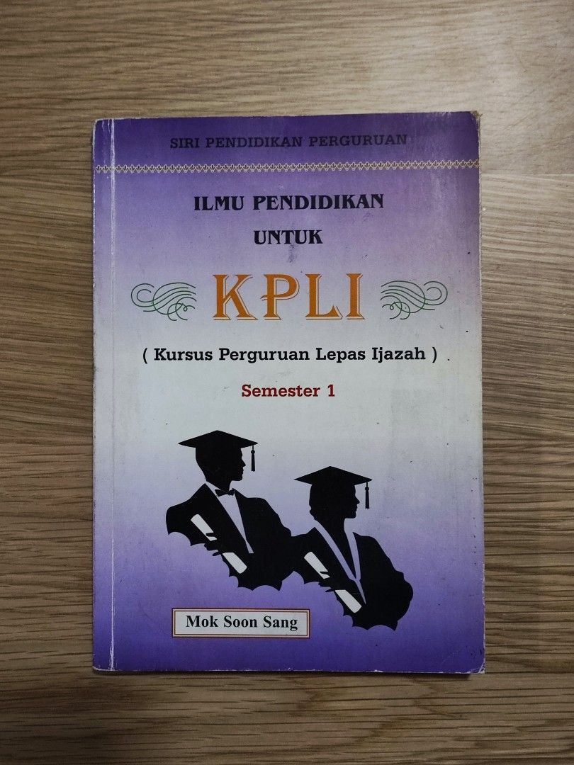(MAL) Ilmu Pendidikan Untuk KPLI ( Kursus Perguruan Lepas Ijazah ...