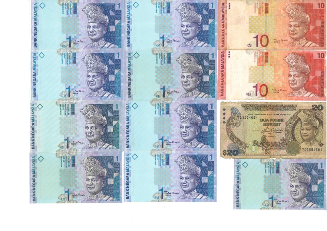 Malaysia Ringgit RM Old Vintage Bank Notes, Hobbies & Toys, Memorabilia ...