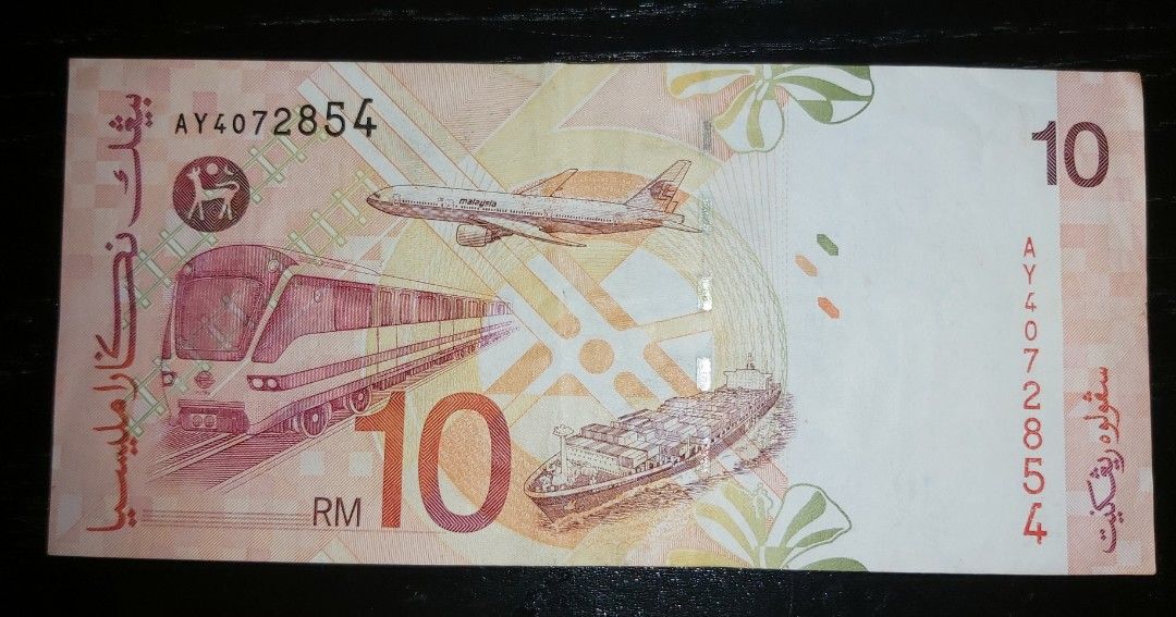 Malaysia ten ringgit Ali Abu Hassan side sign, Hobbies & Toys, Memorabilia & Collectibles ...