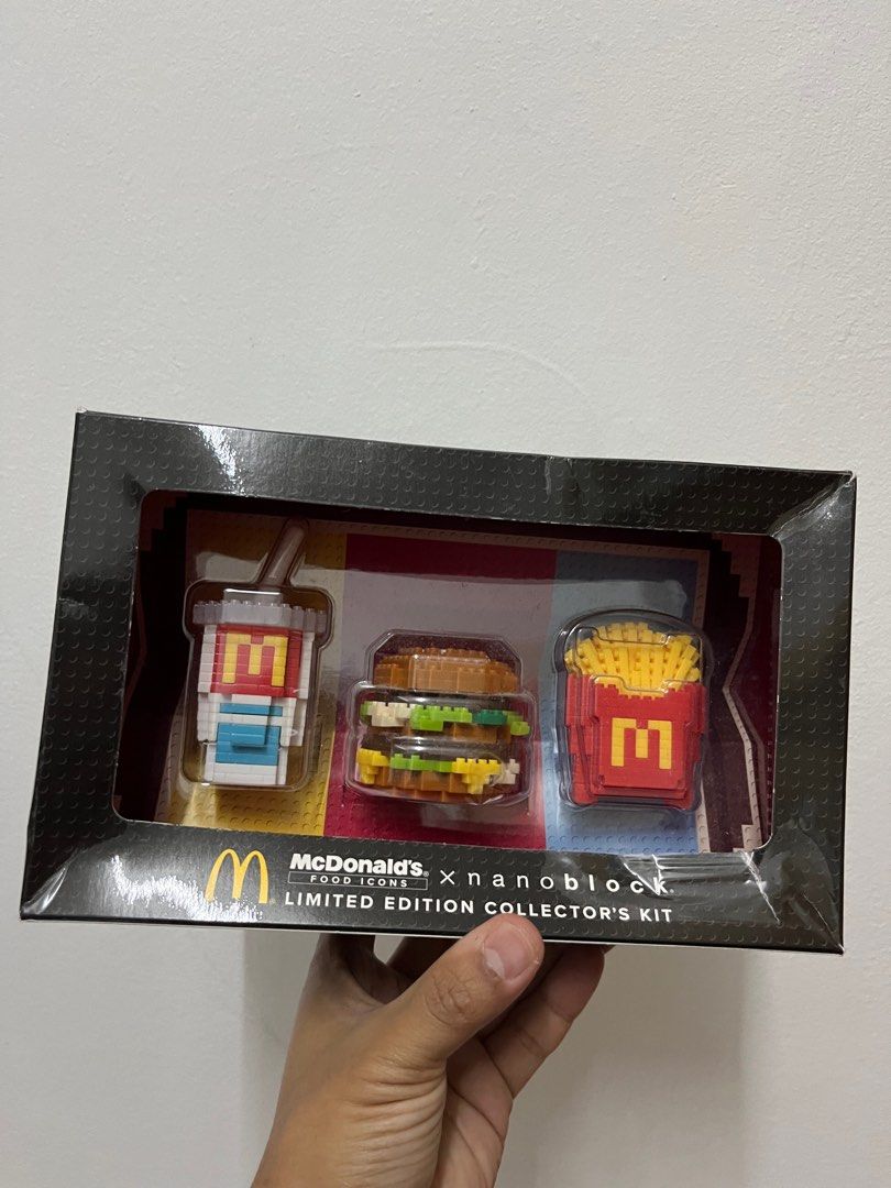 McDonald's x Nanoblock Limited Edition Set, Hobbies & Toys, Toys & Games on Carousell