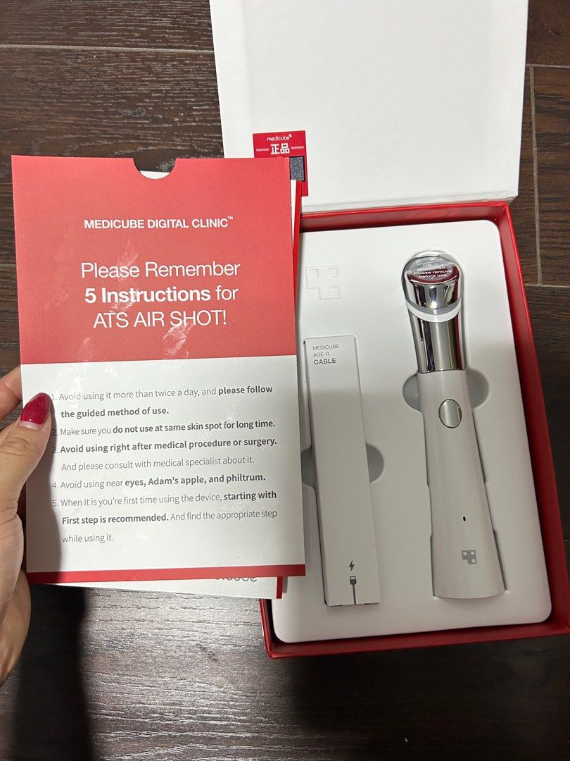 Medicube Age-R Booster-H / ATS Air Shot Device, Beauty & Personal Care ...