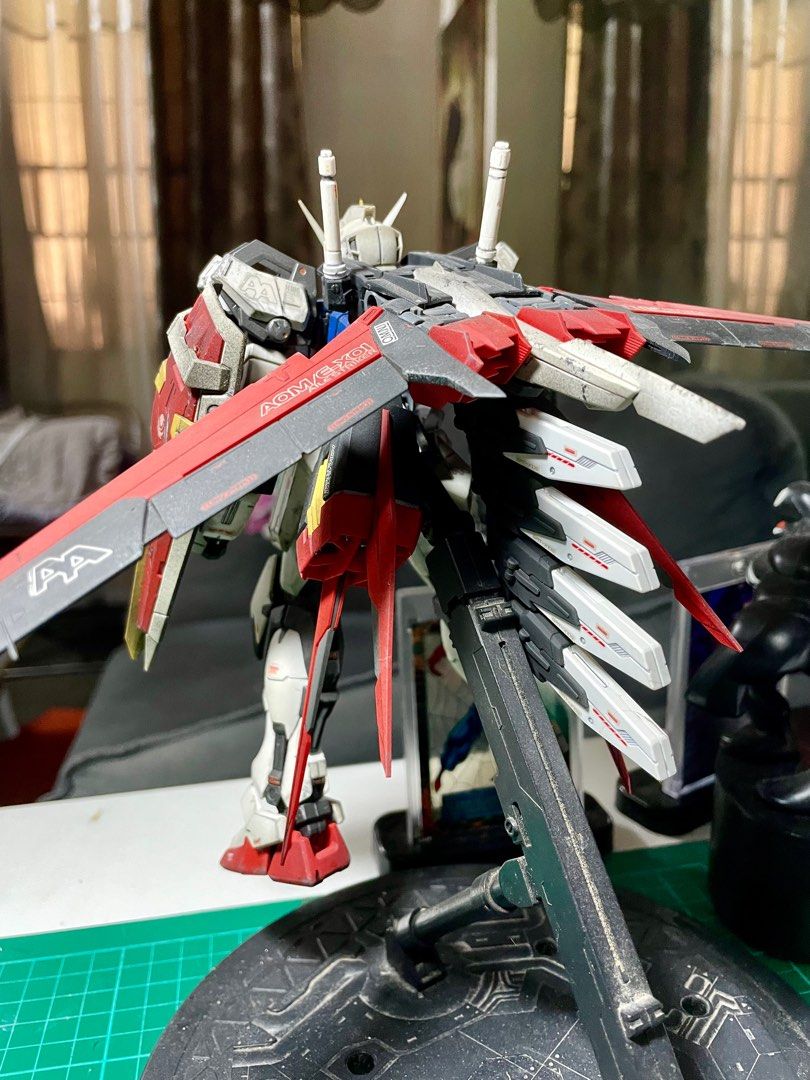 MG 1/100 Aile Strike Gundam Bandai, Hobbies & Toys, Toys & Games on ...