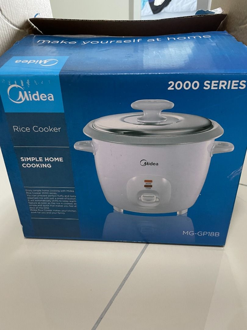 Midea rice cooker 2000 series 1.8L, TV & Home Appliances, Kitchen ...
