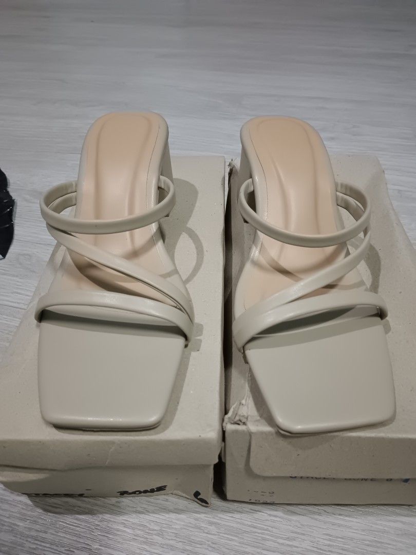 Mimi foot ware 2 inch block heels, Women's Fashion, Footwear, Sandals ...