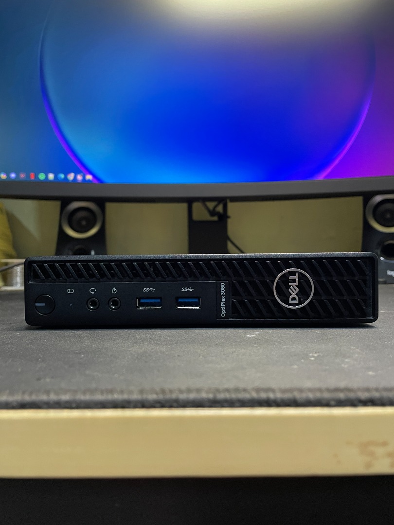 MINI PC: DELL OPTIPLEX 3080 i5 10500T/8GB RAM/256 GB SSD/( SYSTEM UNIT ...