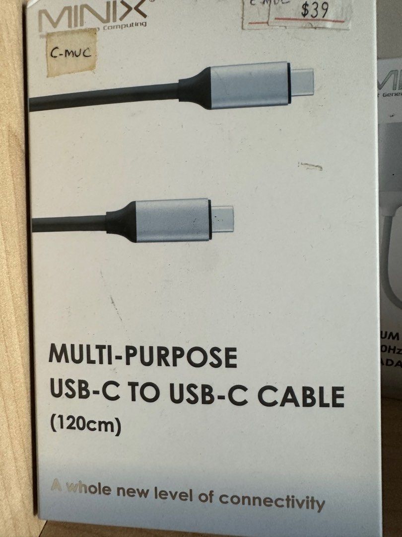 MINIX multi purpose usb-c to usb-c cable, Mobile Phones & Gadgets ...