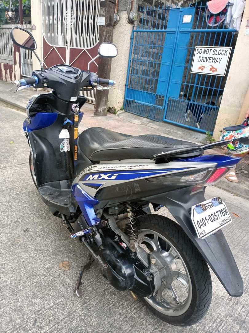 mio mxi blue race, Motorbikes, Motorbikes for Sale on Carousell