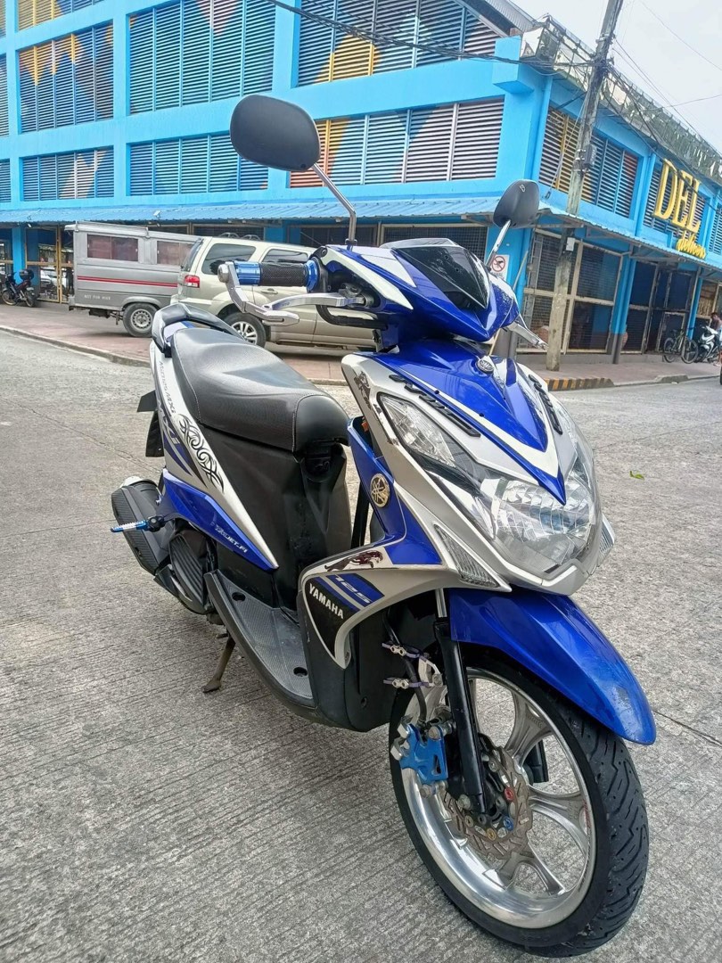 mio mxi blue race, Motorbikes, Motorbikes for Sale on Carousell