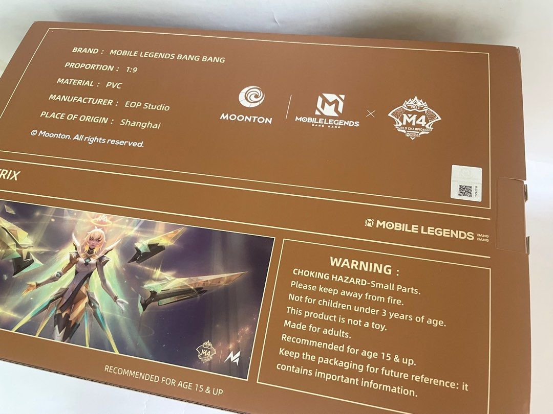 MLBB Beatrix M4 Statue Figurine - (Mobile Legends), Hobbies & Toys ...