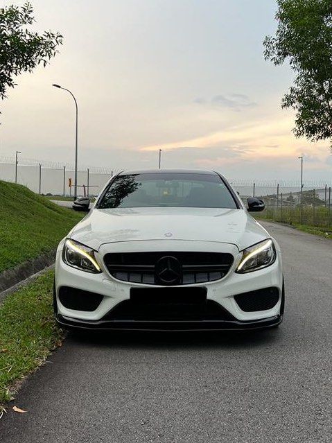 Modded Mercedes-Benz C-CLASS C180 AMG-LINE WEDDING CAR RENTAL, Cars ...