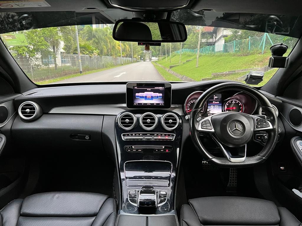 Modded Mercedes-Benz C-CLASS C180 AMG-LINE WEDDING CAR RENTAL, Cars ...