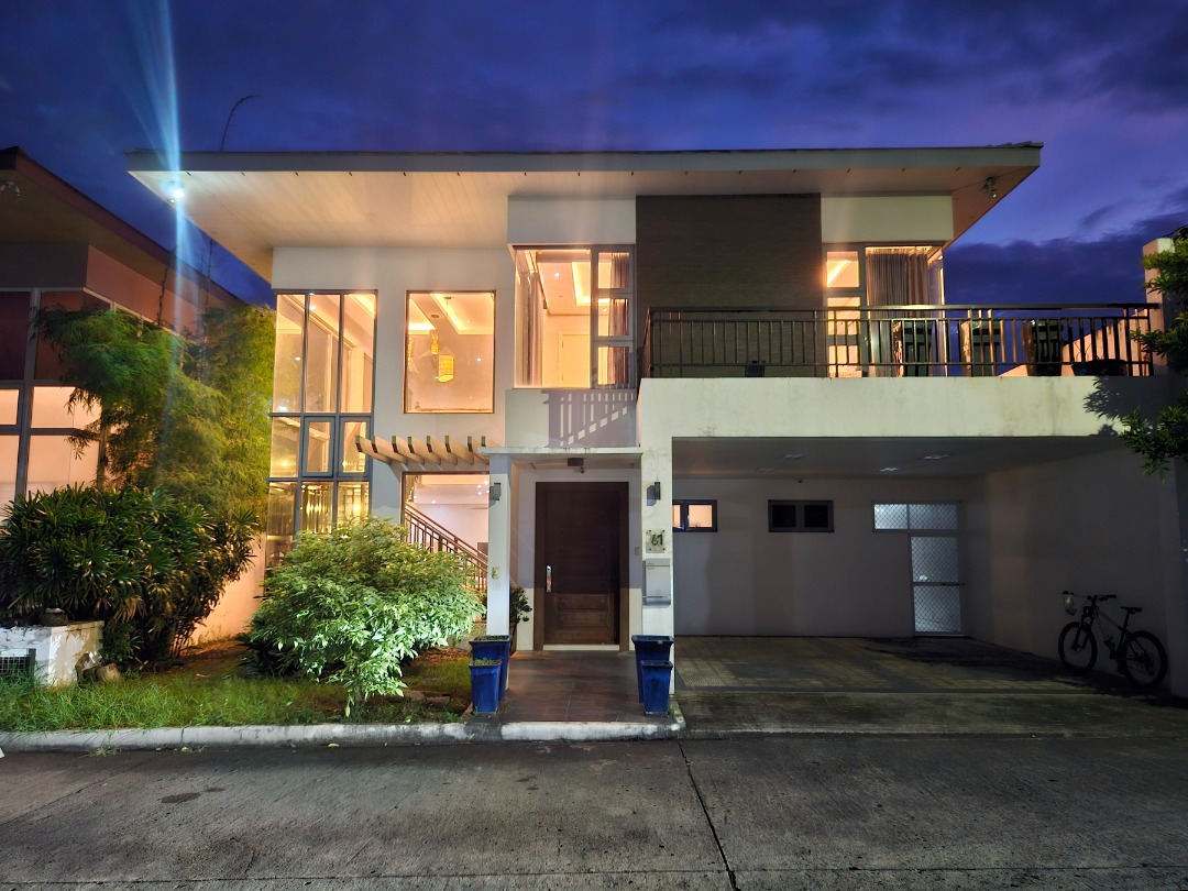 MODERN SEMI-FURNISHED HOUSE FOR SALE IN TAHANAN VILLAGE, PARANAQUE CITY ...