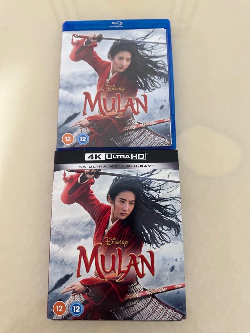 Mulan Collection (4K Ultra HD + Blu Ray), Hobbies & Toys, Music & Media ...