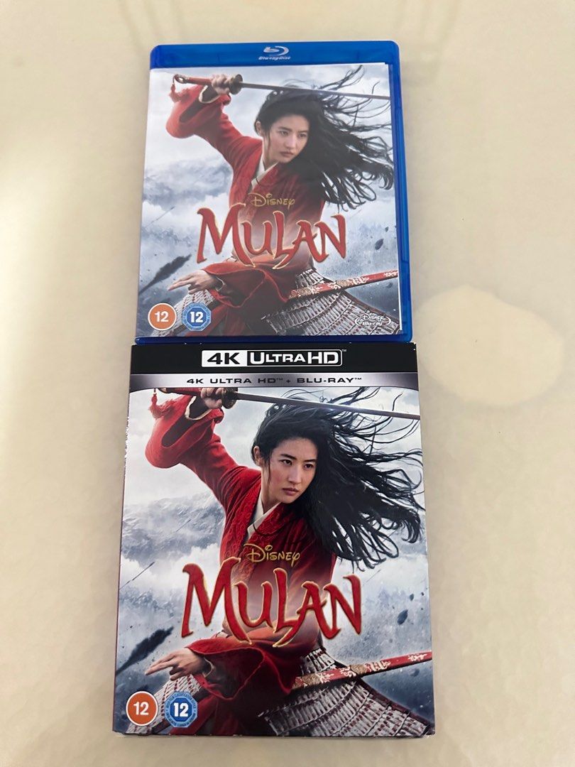 Mulan Collection (4K Ultra HD + Blu Ray), Hobbies & Toys, Music & Media ...